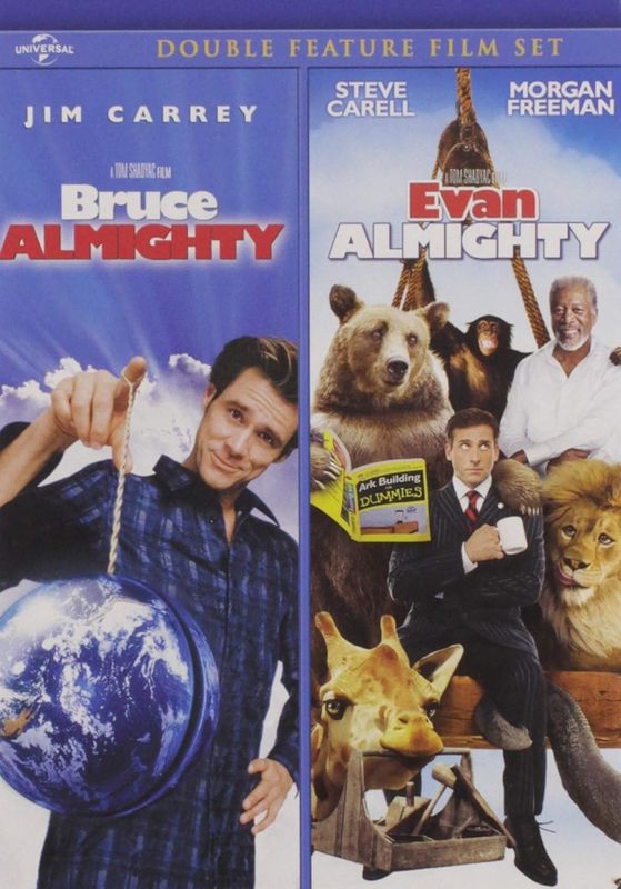 Jim Carrey Double Feature: Bruce Almighty (2003) / Evan Almighty (2007 ...