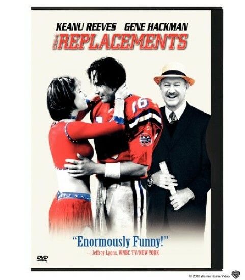 The Replacements (2000) (DVD) Keanu Reeves Gene Hackman
