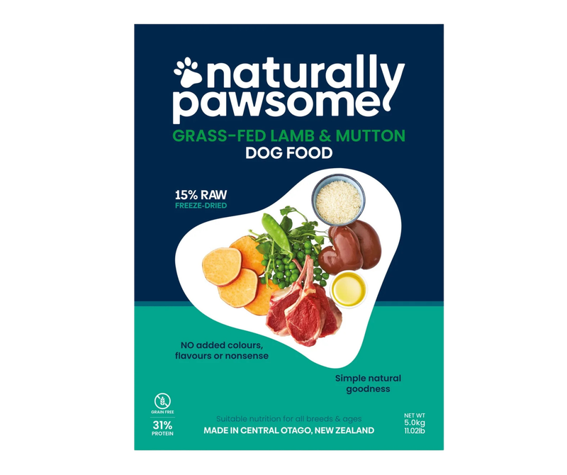 Naturally Pawsome - Grass Fed Lamb & Mutton