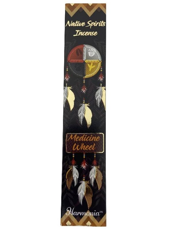 Medicine Wheel Native Spirits Incense Sticks Musk