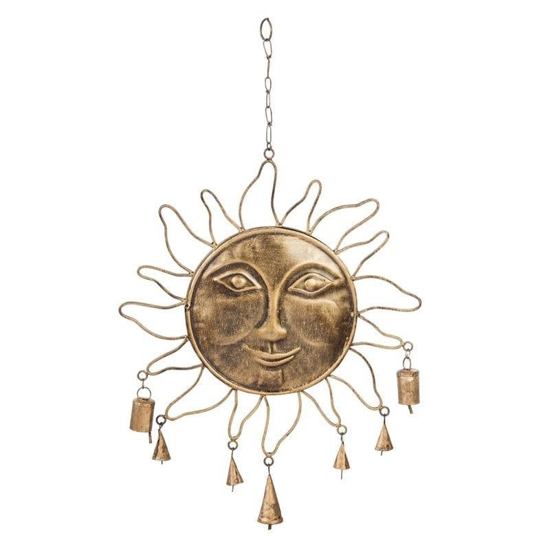 Wind Chime Sun 25H Metal