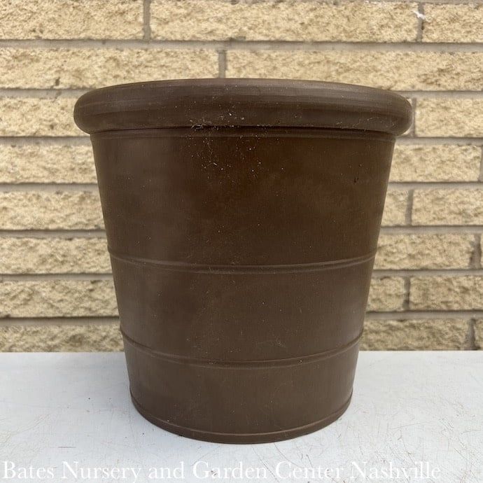 Pot Basic 10" Drop Pot 11x10 Lt Wt Chocolate PSW Arcadia