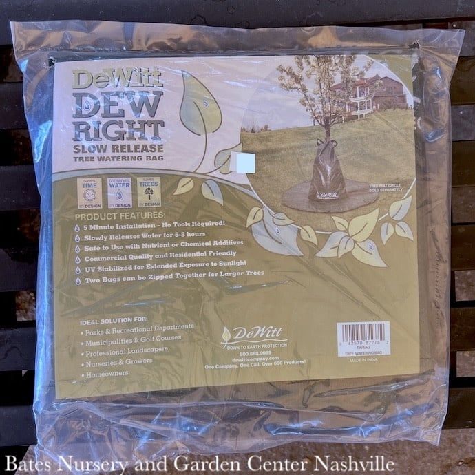 Dew Right Tree Water Bag / Gator Bag 15Gal Drip Irrigation System Dewitt