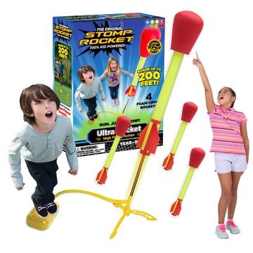 Stomp Rocket Ultra Rockets - High-Flying Foot-Powered Fun