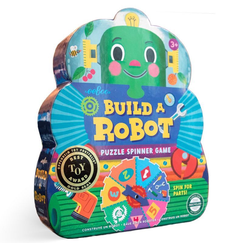 Build a Robot Spinner Game - Creative Robot-Building Fun for Kids