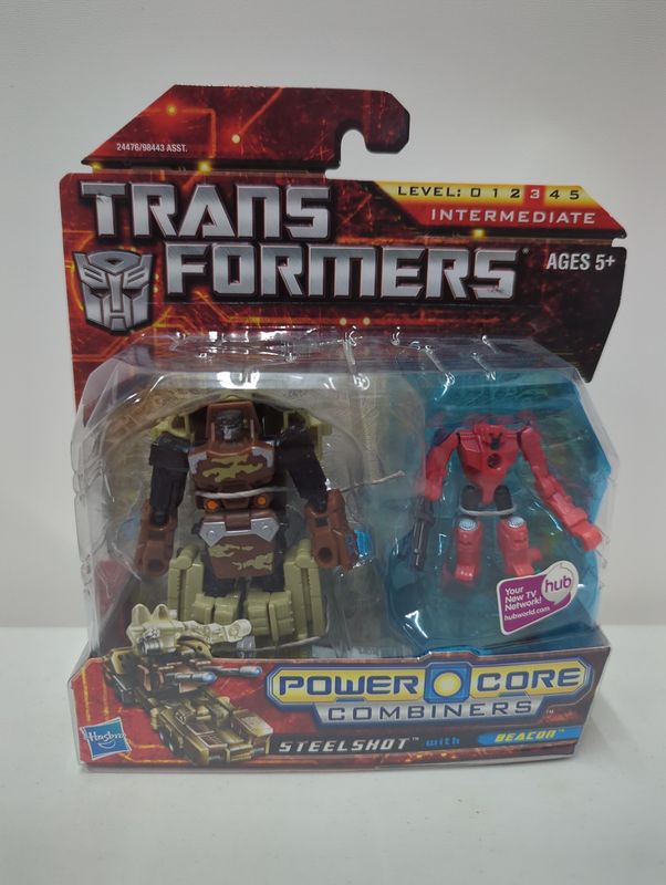 Transformers power core combiners steelshot with beacon Figure