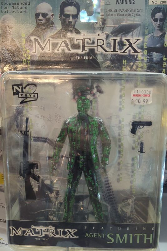 Matrix Agent Smith Figure