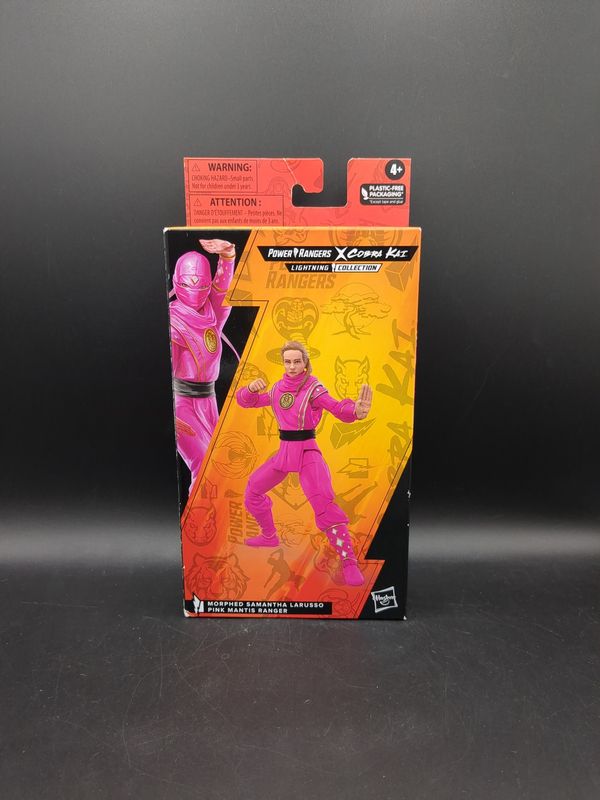 Power Rangers X Cobra Kai Pink Mantis Ranger Figure