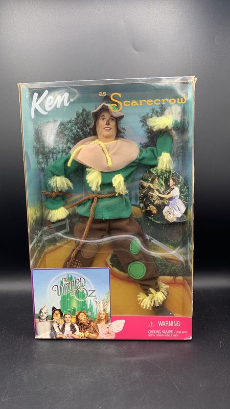 Mattel Barbie Wizard of Oz Ken as Scarecrow 1999