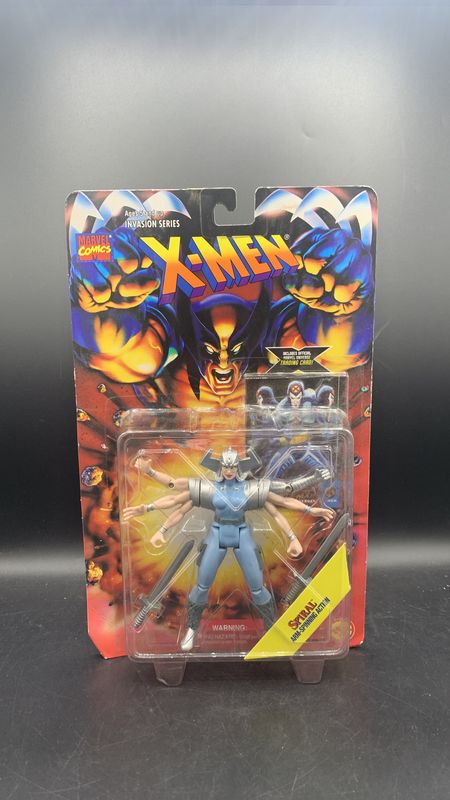 Toy Biz Marvel Comics X-Men Invasion Series Spiral Arm-Spinning Action ...
