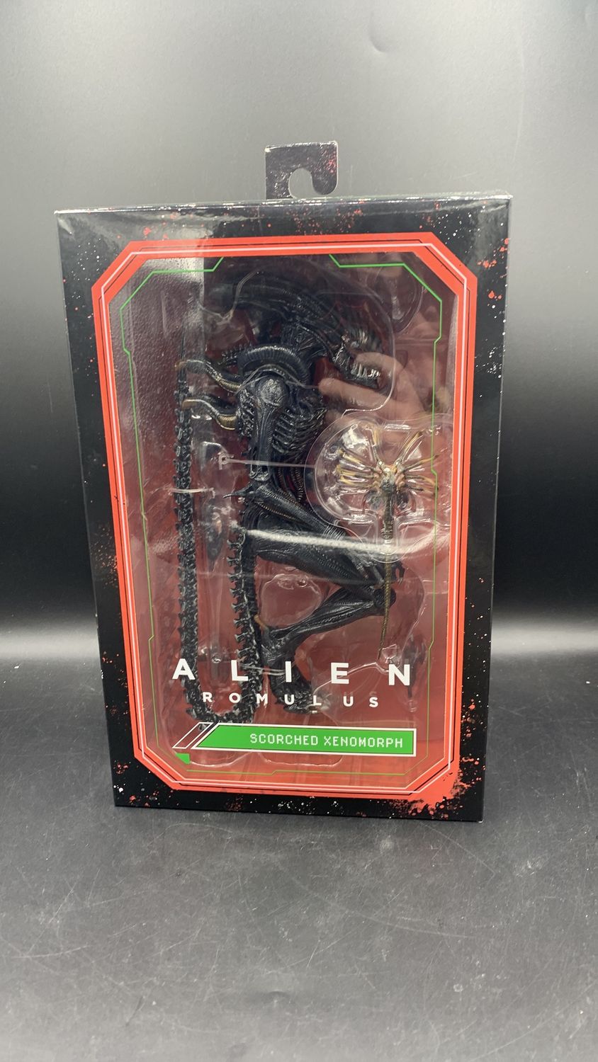 Neca Alien Romulus Scorched Xenomorph Action Figure 2024