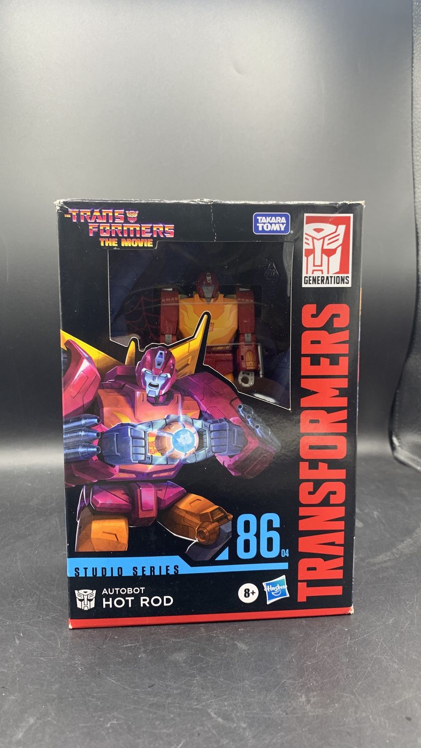 Hasbro Transformers Studio Series 86’ 04 Hot Rod Action Figure 2022