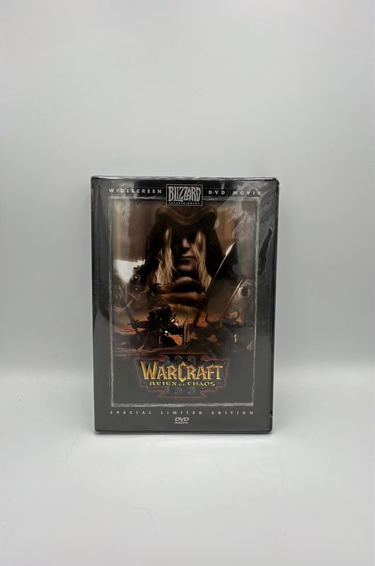 Blizzard Warcraft III Reign of Chaos special Limited Edition DVD 2002