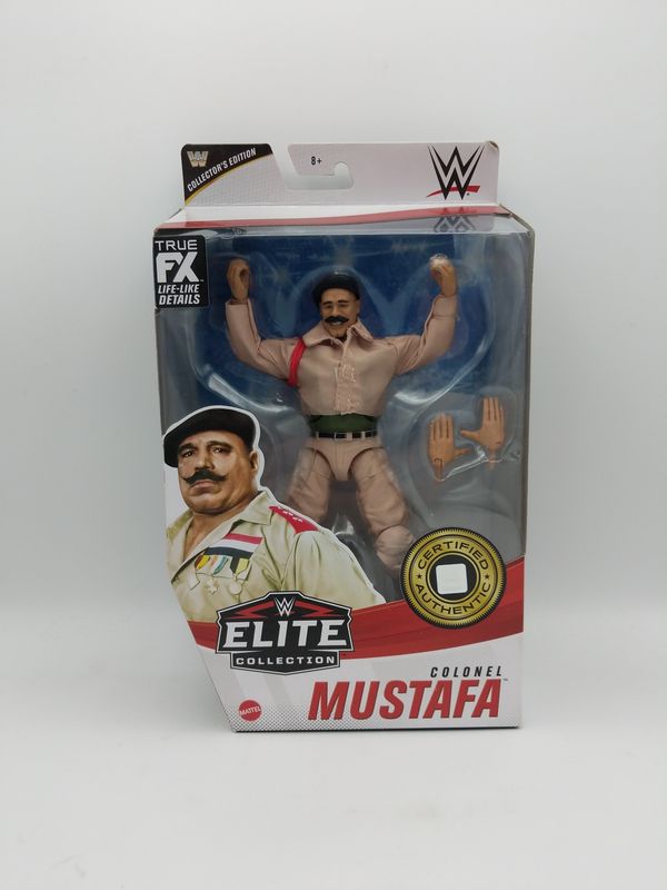 Mattel WWE Elite Collection Figure Colonel Mustafa 2021