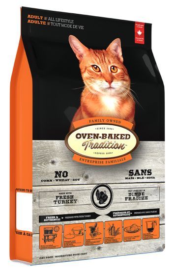 Oven Baked Tradition Fresh Turkey Formula Cat Food 5 lb