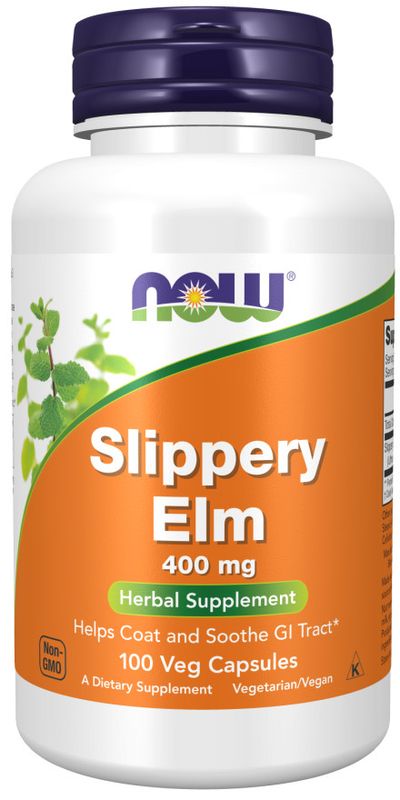 NOW Slippery Elm 400mg