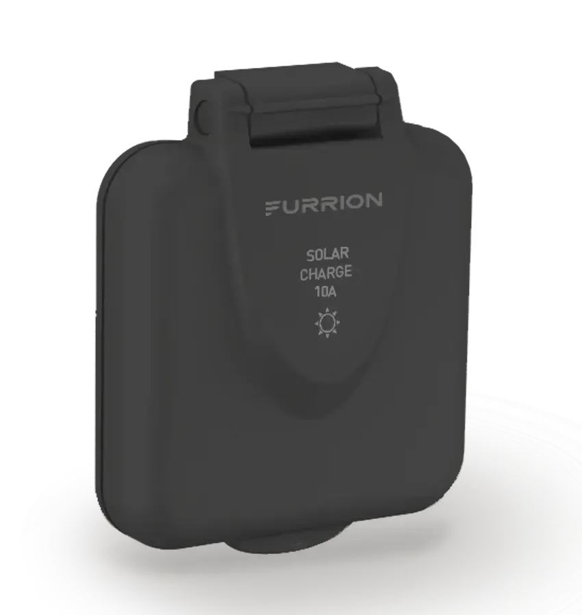 Solar Port Inlet Furrion Black