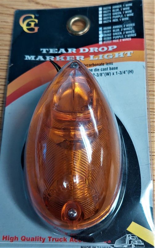 Grand General Tear Drop Marker Light