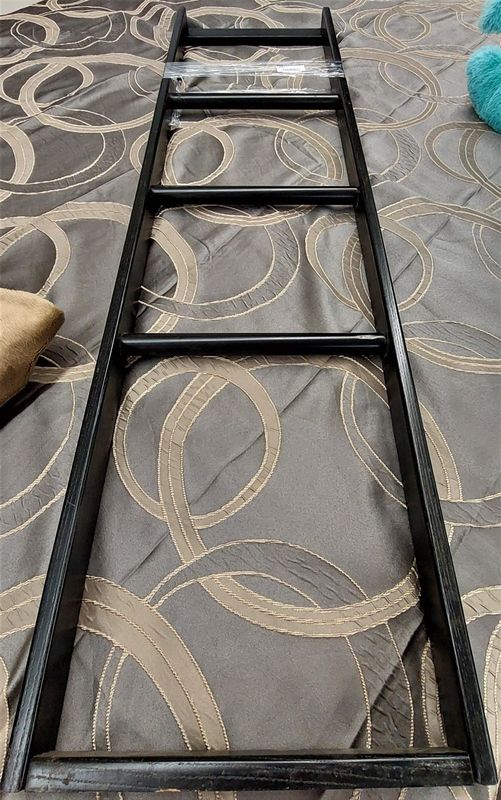 Bunk Ladder Wood Black