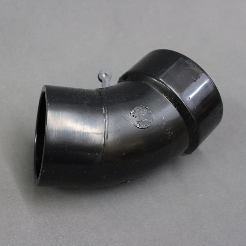 LaSalle Bristol Sewer Waste Valve Fitting 45 degree Elbow 3" spigot X 3 ...