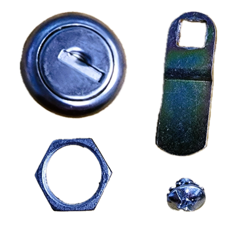 2" RV Baggage Door Key Lock