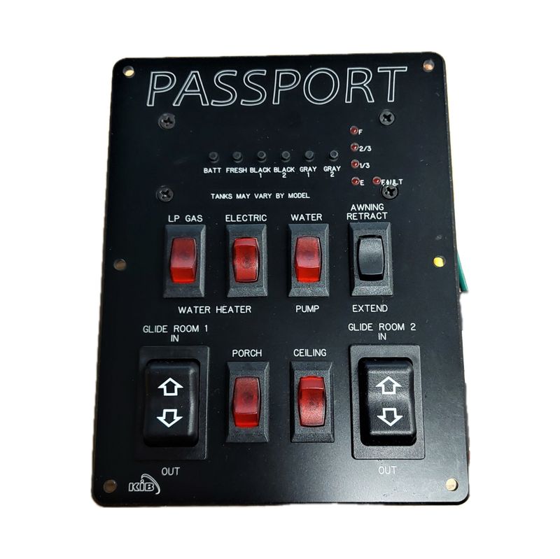 KIB Electronics - Passport Convenience Command Center