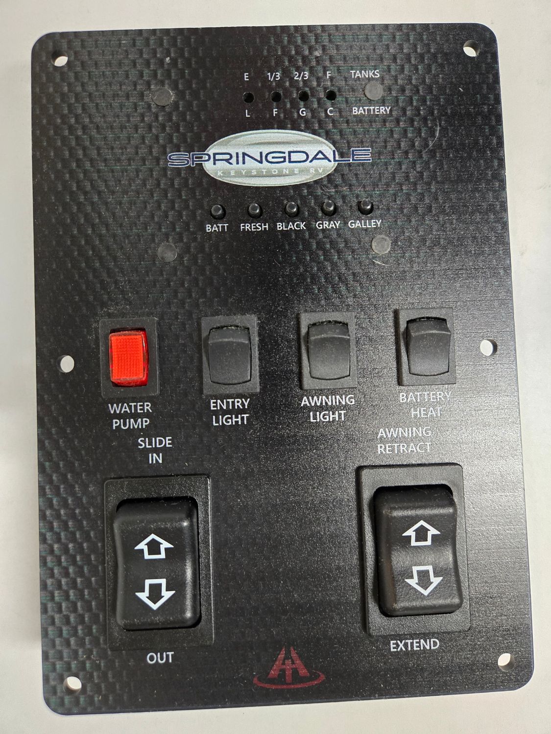 Springdale/Keystone Convenience Command Center Panel