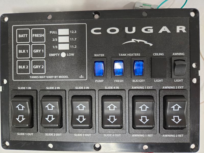 Cougar/ATC Convenience Command Center Panel
