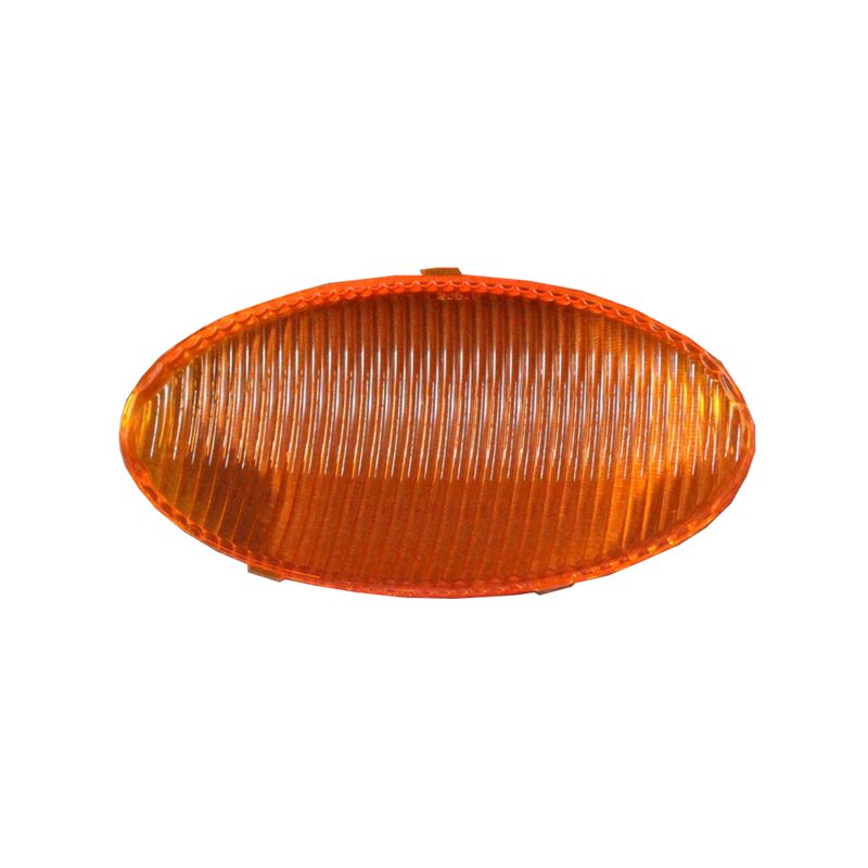 Optronics RV Oval Amber Porch Light Lens for RVPL5/7 Part # APL5ABP