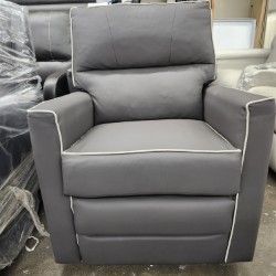 Upholstered RV Swivel Rocker Recliner Chair