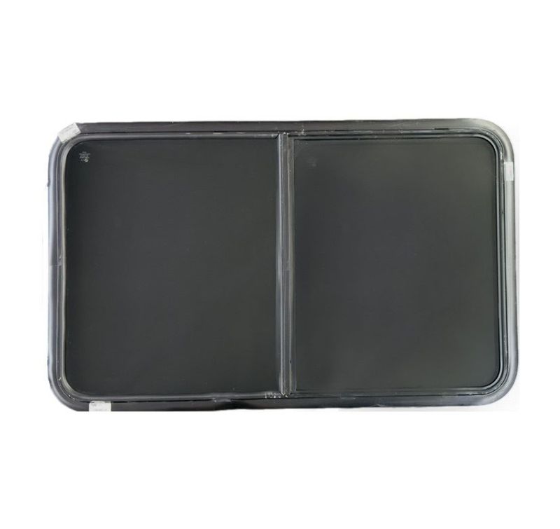 48 x 29 Black Horizontal Slider Window with Screen