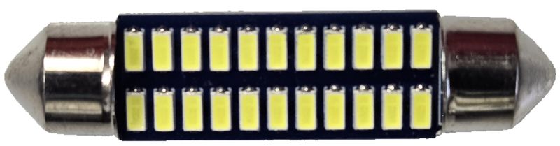 211-2 LED Bulb -12vdc Bright White 41 mm