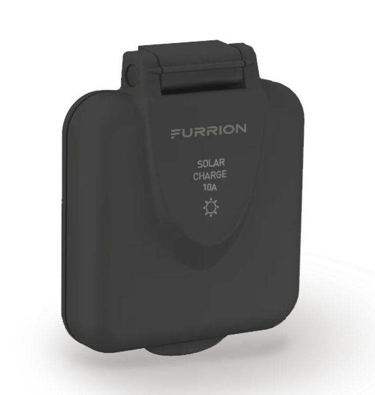 Solar Port Inlet Furrion Black