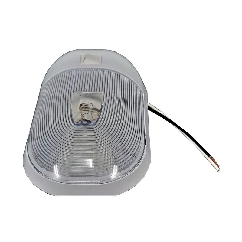 Command Omega Single Interior Dome Lights with Rocker Switch