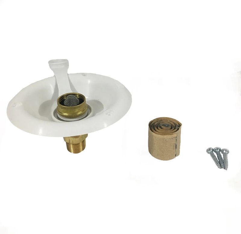 Thetford Fresh Water City Inlet Recessed White 94218