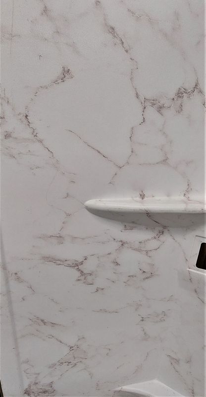 Duo-Form Corner Shower Surround 34" x 34" x 66" - Great Sand Dunes