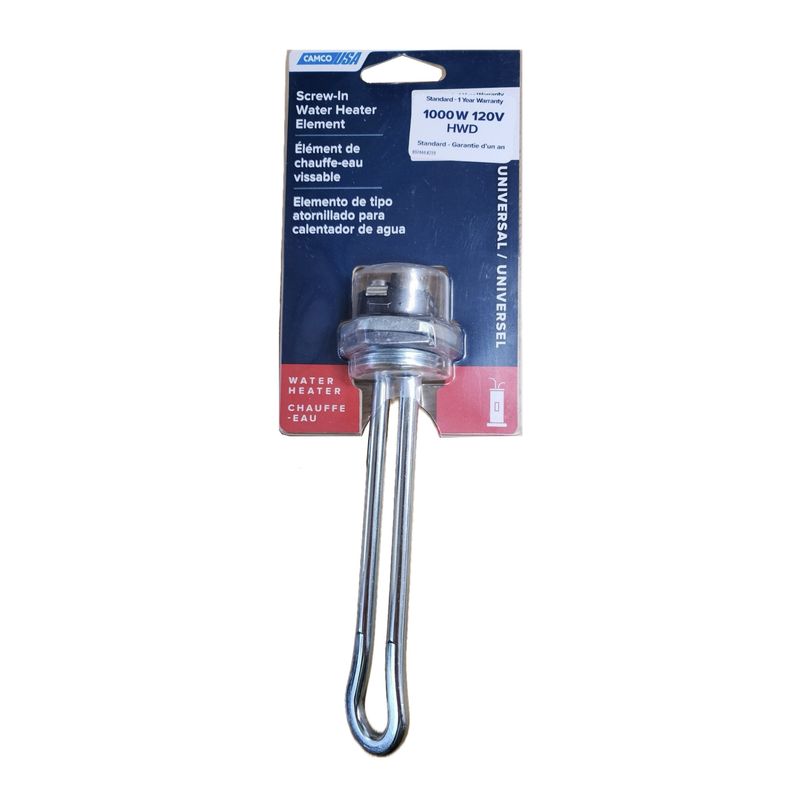 Camco Water Heater Element 120v 1000W 02103
