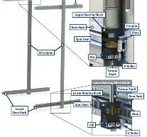 LCI In Wall® Slide Out Assembly 34" x 68 1/4"