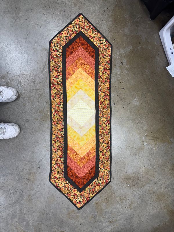 Braid Runner Quilt as You Go Runner Stripology Class 12/12/25