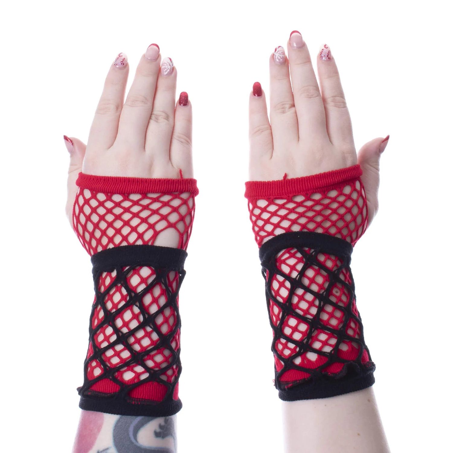 Ruby Gloves [BLACK/RED]