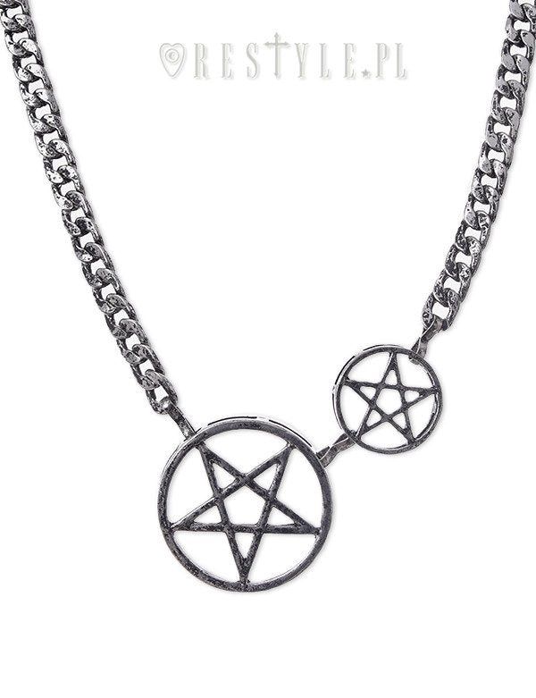 Collier Double Pentacle [ARGENT]