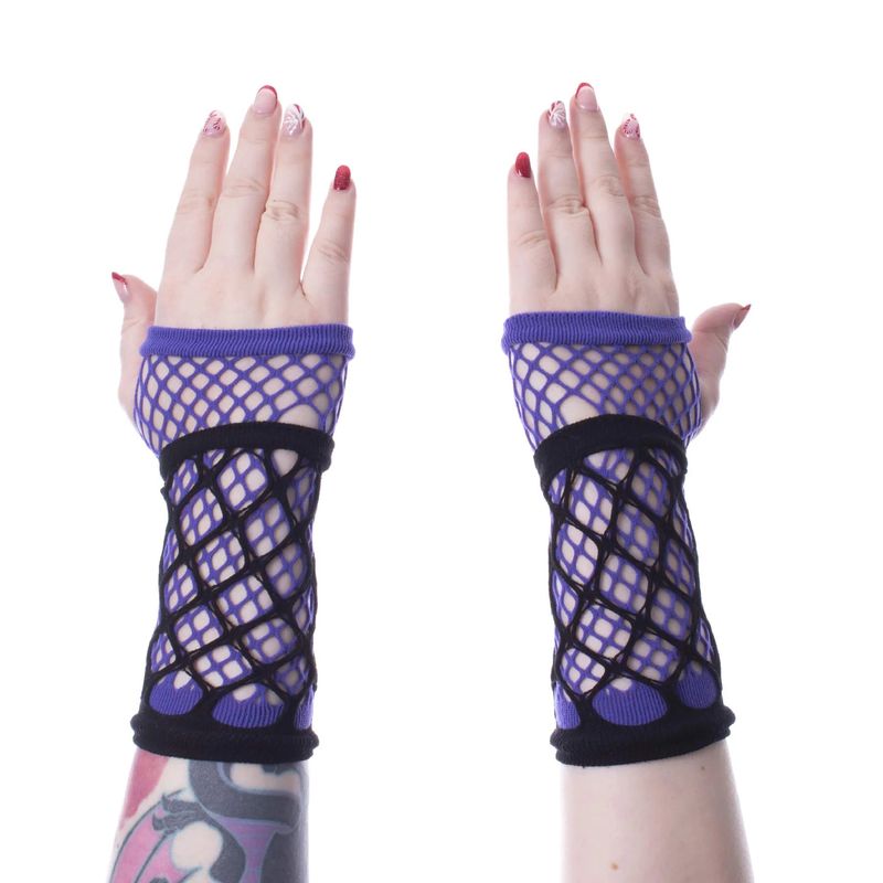 Gants Ruby [NOIR/MAUVE]