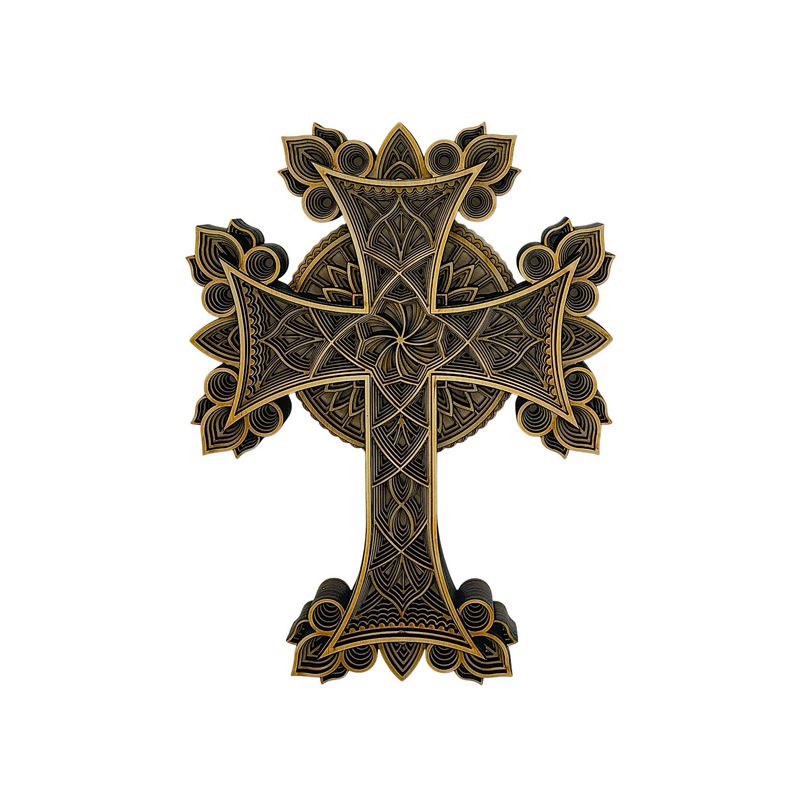 Layered Cross Design #7