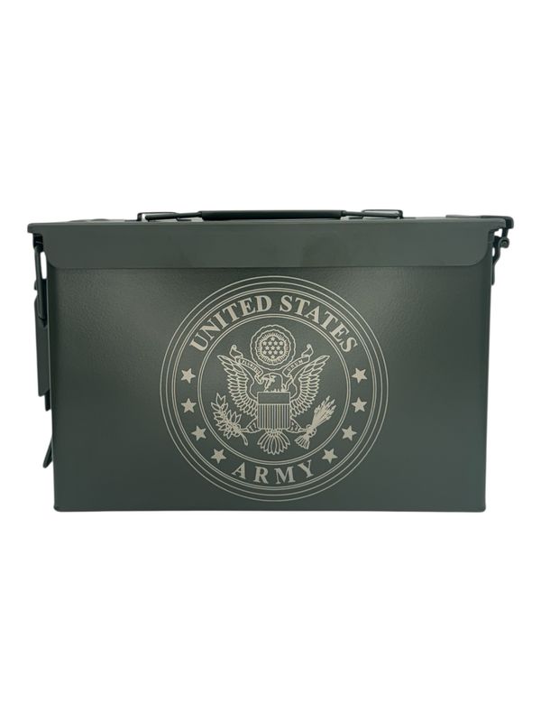 50 Cal Ammo Can Army