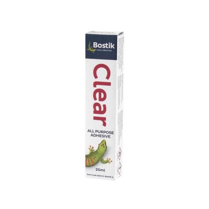 Bostik Clear Adhesive 25ml
