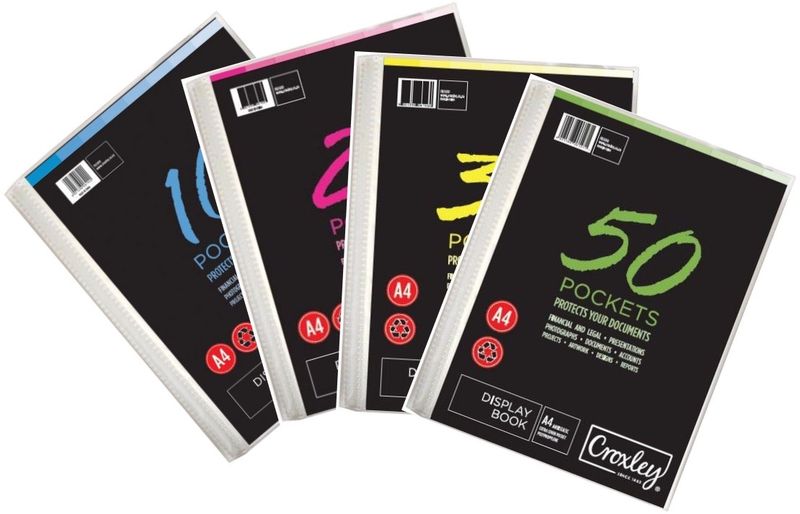 Croxley Display Files - A4