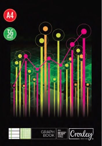 Croxley A4 Graph Book - 36 Page