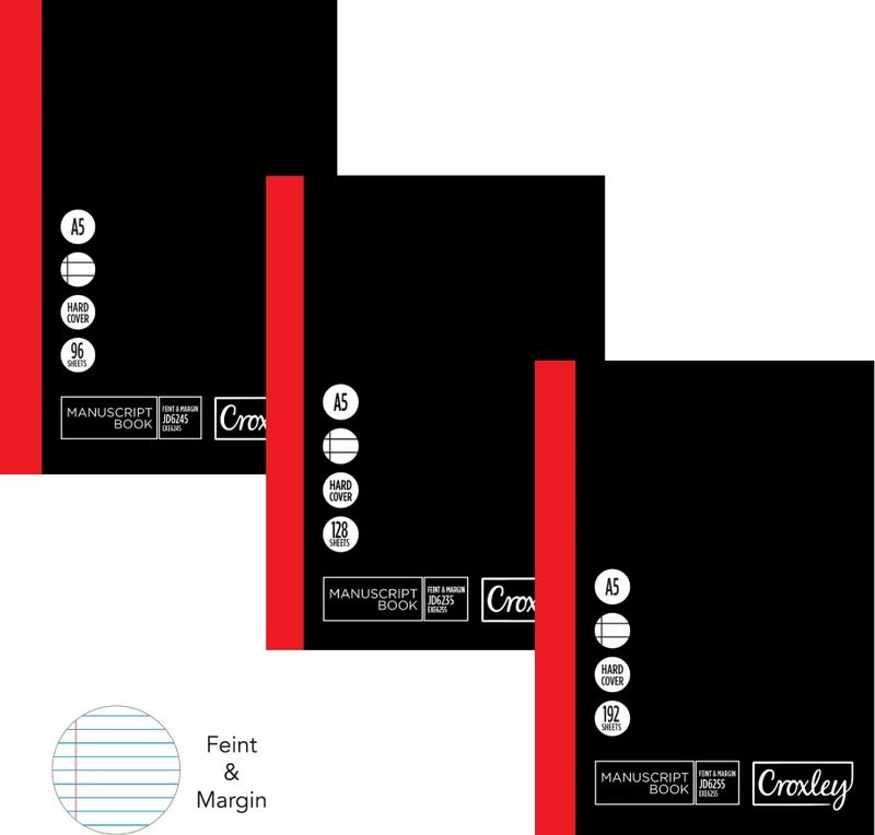 Croxley A5 Manuscript Books