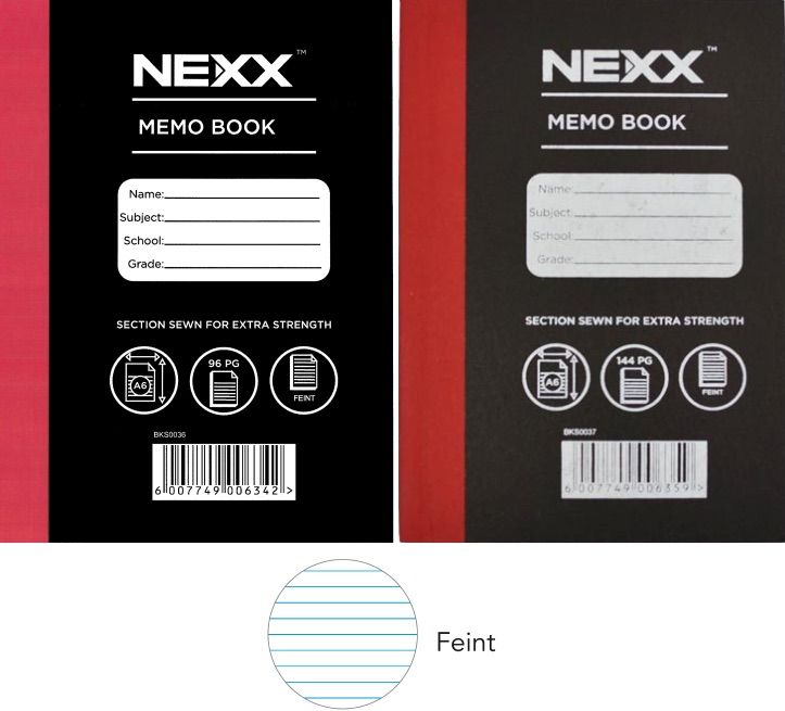 Nexx A6 Memorandum Books