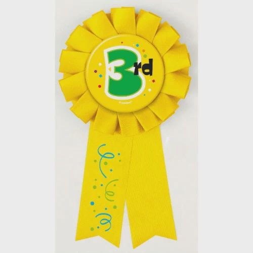 Award Ribbon 3rd Badge